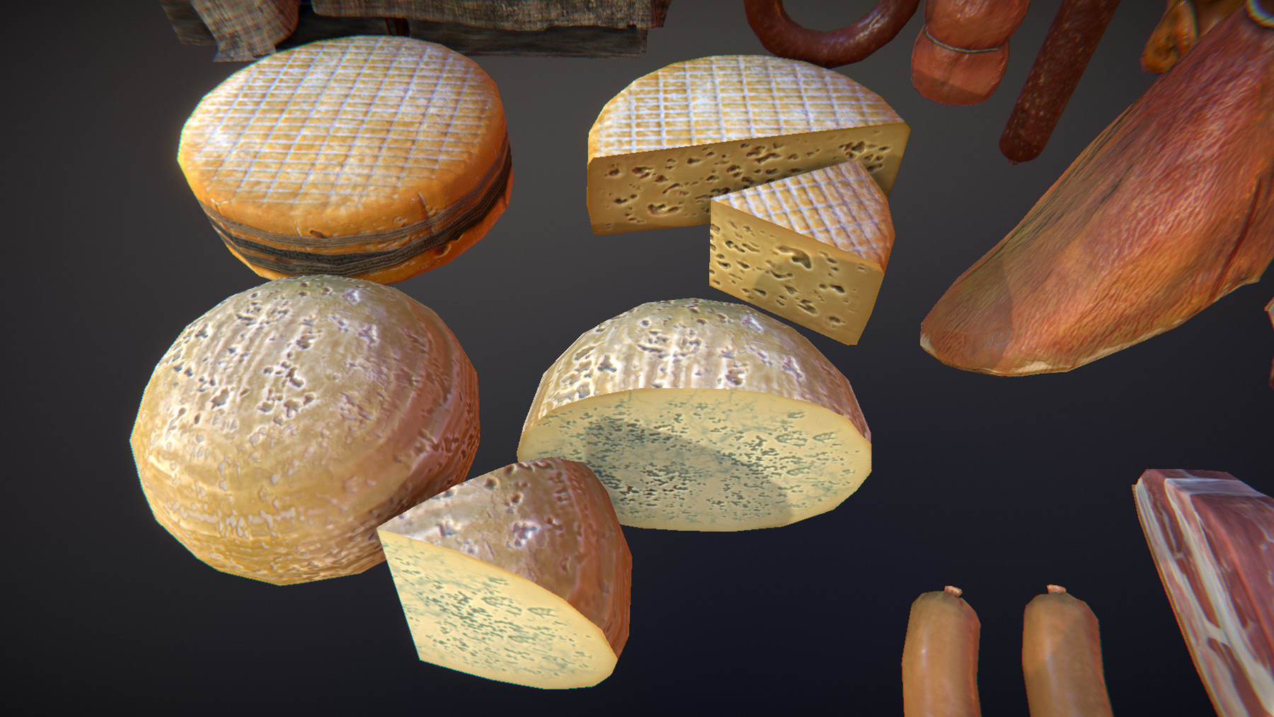 ArtStation - Food storeroom | Game Assets