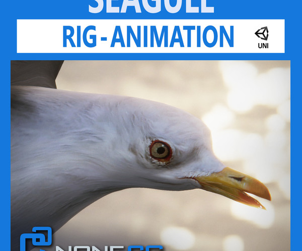 ArtStation - Animated Seagull Unity | Game Assets