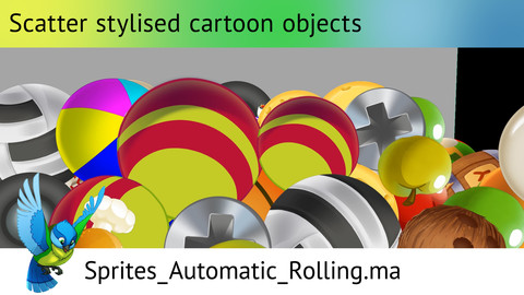 ArtStation - Maya nParticle Sprites Orientation Preset | Resources