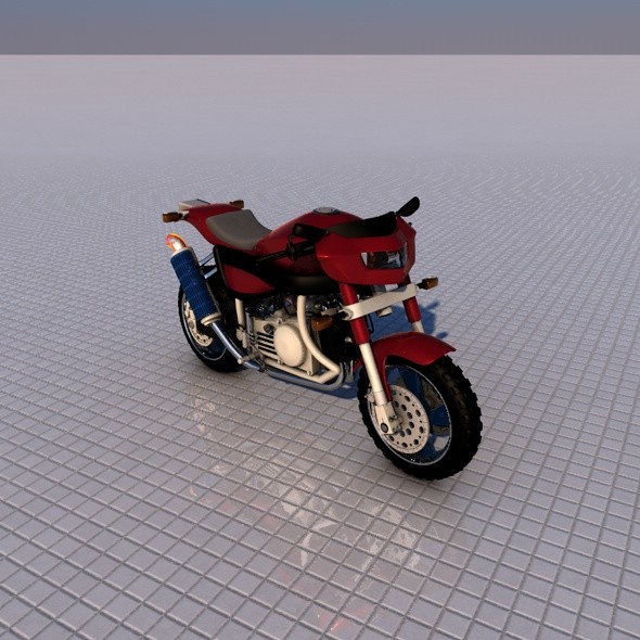 ArtStation - Sport Bike | Game Assets