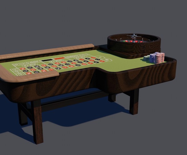 ArtStation - Roulette Table | Game Assets