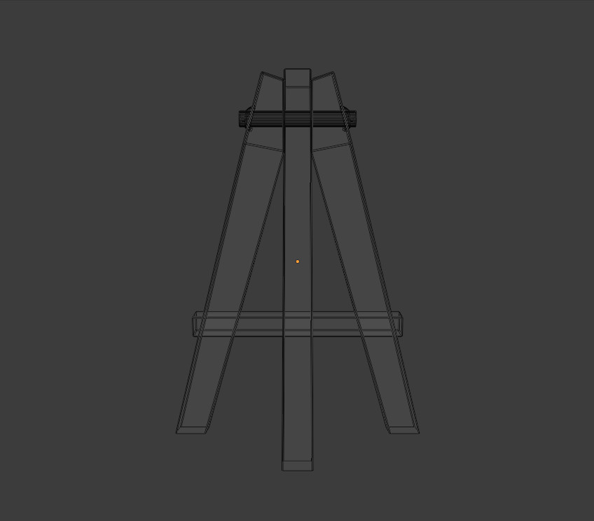 ArtStation - Little Wooden Easel | Resources