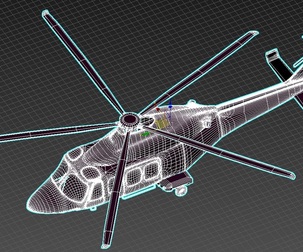 ArtStation - AgustaWestland AW139 (Two skins) | Game Assets
