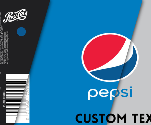 ArtStation - Set of Pepsi Cans - Classic, Zero, Diet, Cola Sodas ...