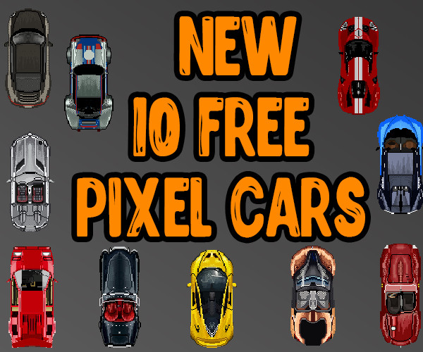ArtStation - Pixel Cars | Game Assets