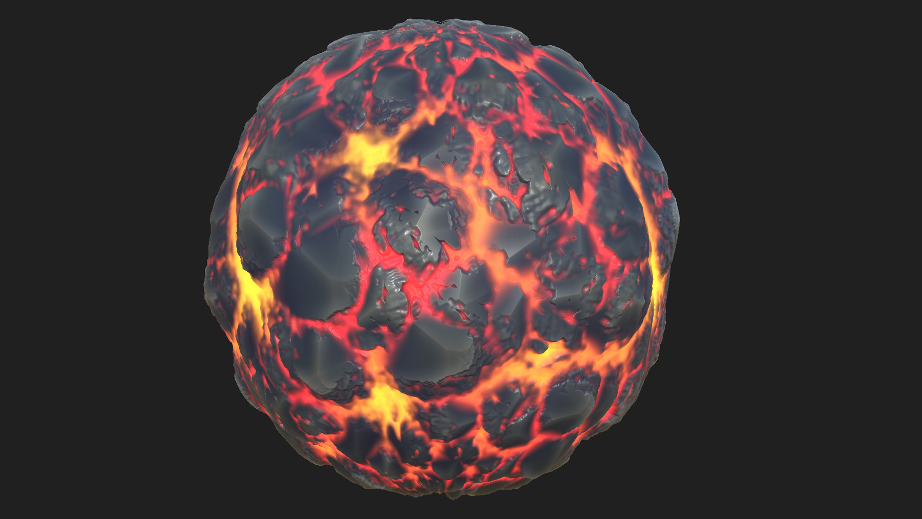 ArtStation - Stylized Lava materials | Game Assets