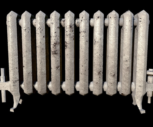 ArtStation - Radiator - PBR - Old Textured | Game Assets
