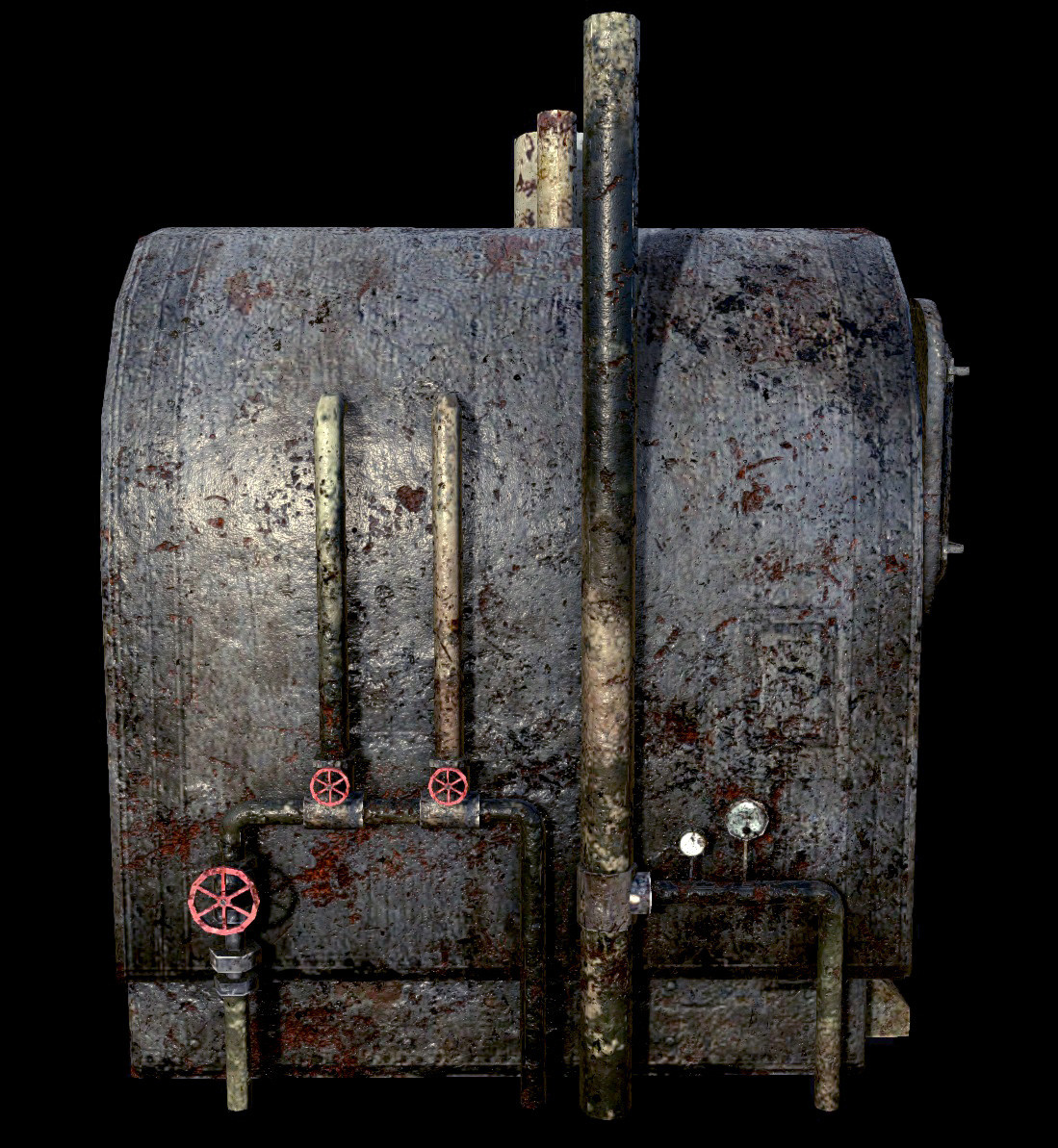 ArtStation - Boiler Furnace - PBR - Old Textured | Game Assets