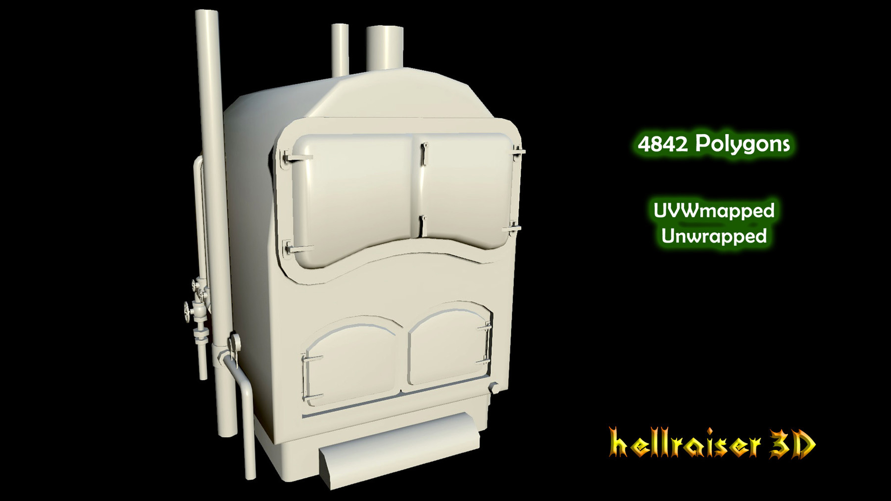 ArtStation - Boiler Furnace | Game Assets