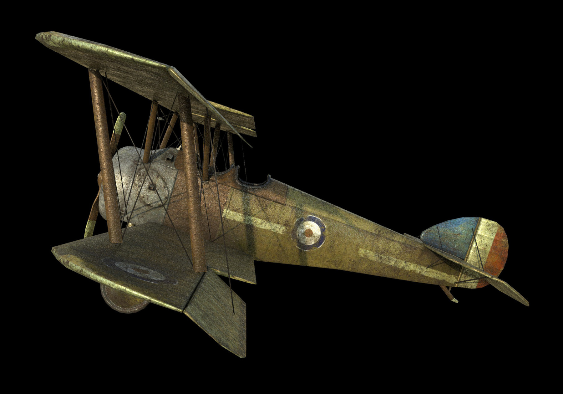 ArtStation - Sopwith Camel Aircraft - PBR - Textured | Resources