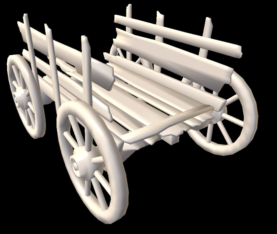 ArtStation - Wheel Cart | Resources