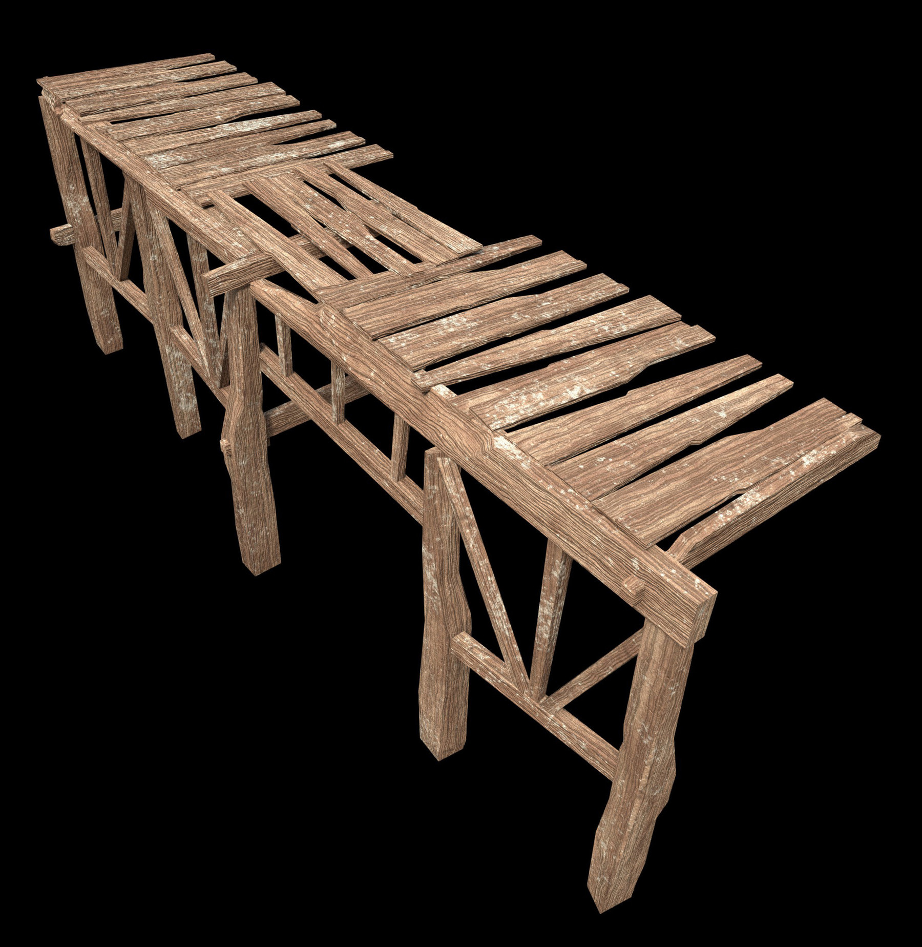 ArtStation - Wooden Platform - PBR - Textured | Resources