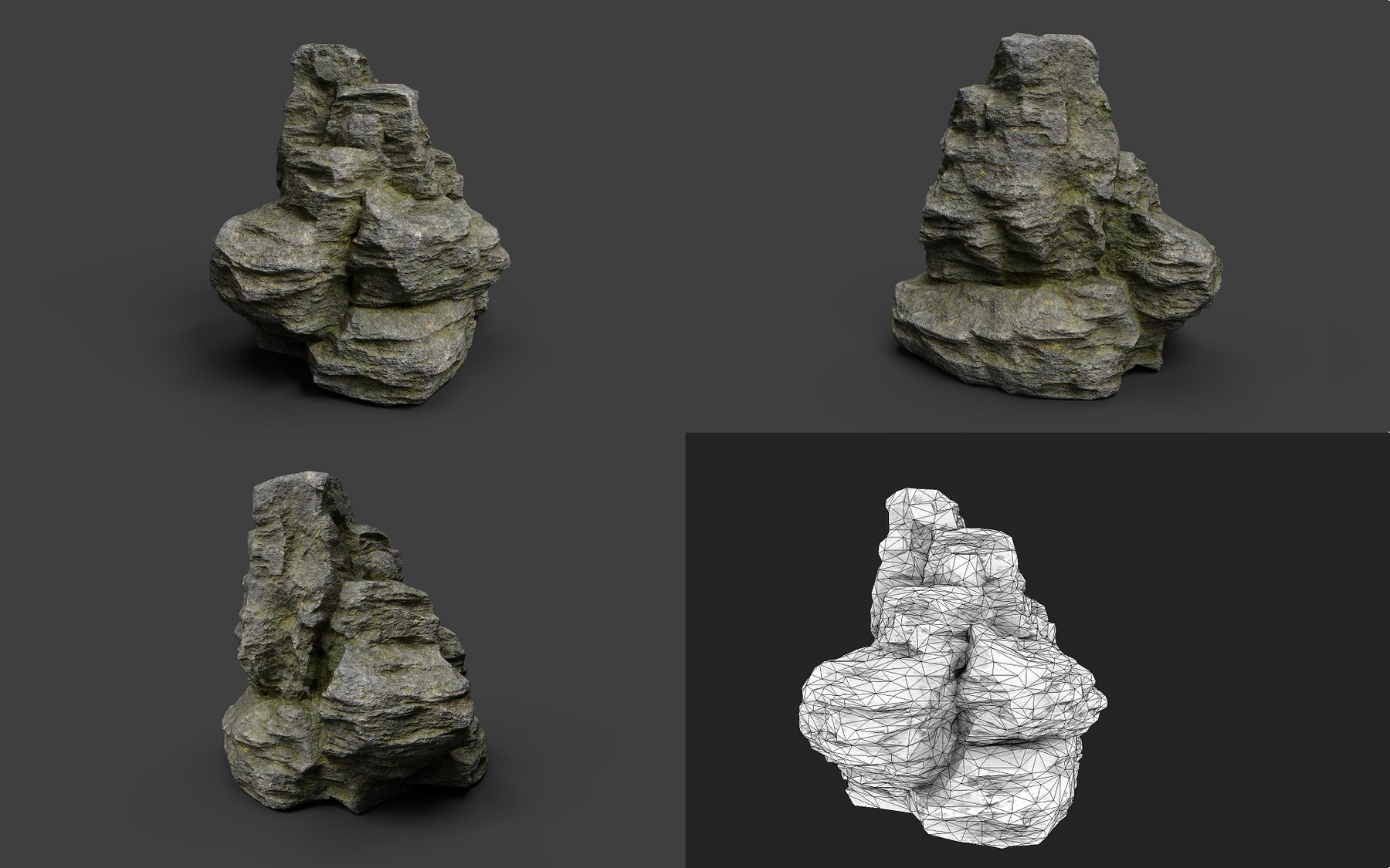 ArtStation - Rock Collection 003 | Game Assets