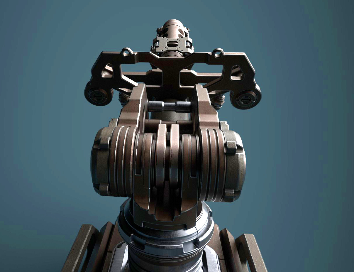 ArtStation - Sci-fi Cannon | Game Assets