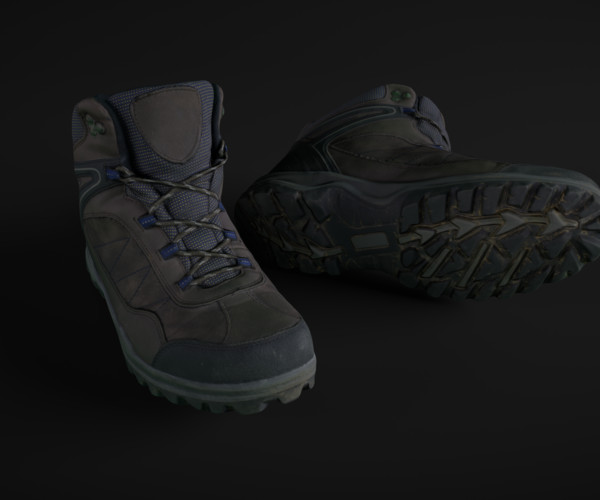 ArtStation - Winter Boots | Game Assets