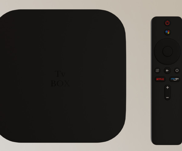 ArtStation - Tv Box 3D model | Game Assets