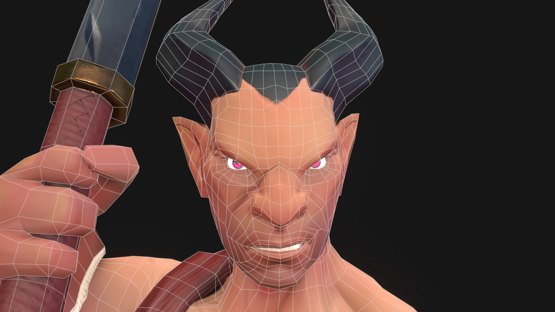 ArtStation - Samurai Low Poly | Game Assets