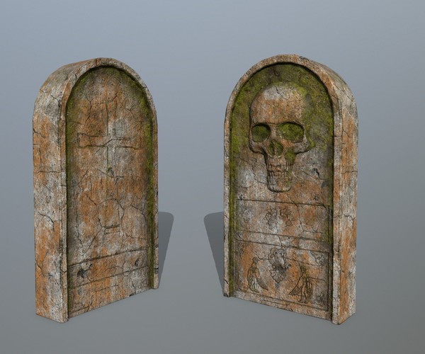 ArtStation - tombstone set | Game Assets