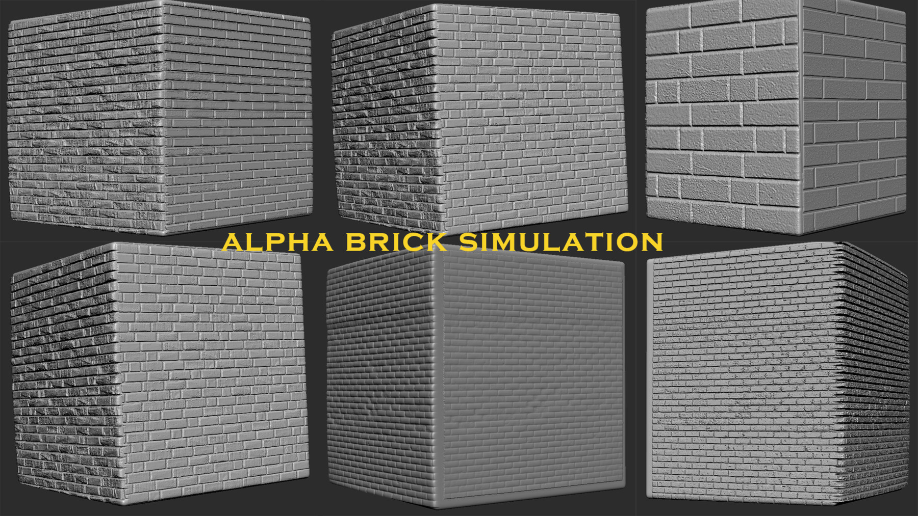 ArtStation - Apha brick simulation | Resources