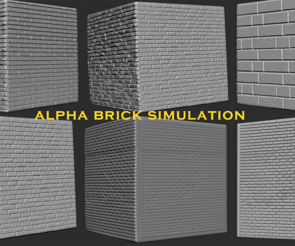 ArtStation - Apha brick simulation | Resources