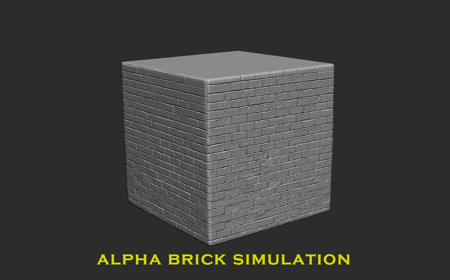 ArtStation - Apha brick simulation | Resources
