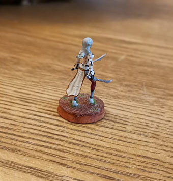 ArtStation - Dark Female Elf Bladedancer 3D print Ready | Resources