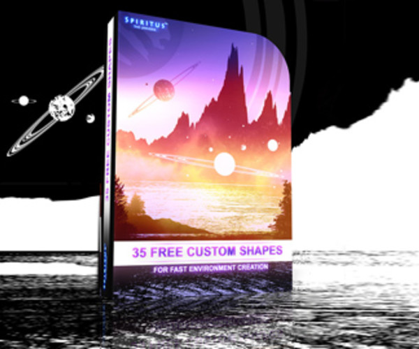 ArtStation - 35 FREE CUSTOM SHAPES - PACK 56 | Artworks