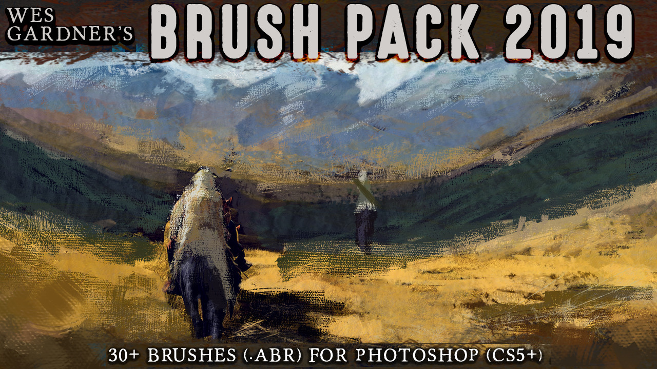 The Art of Wesley Gardner - Wes Gardner's Brush Pack 2019