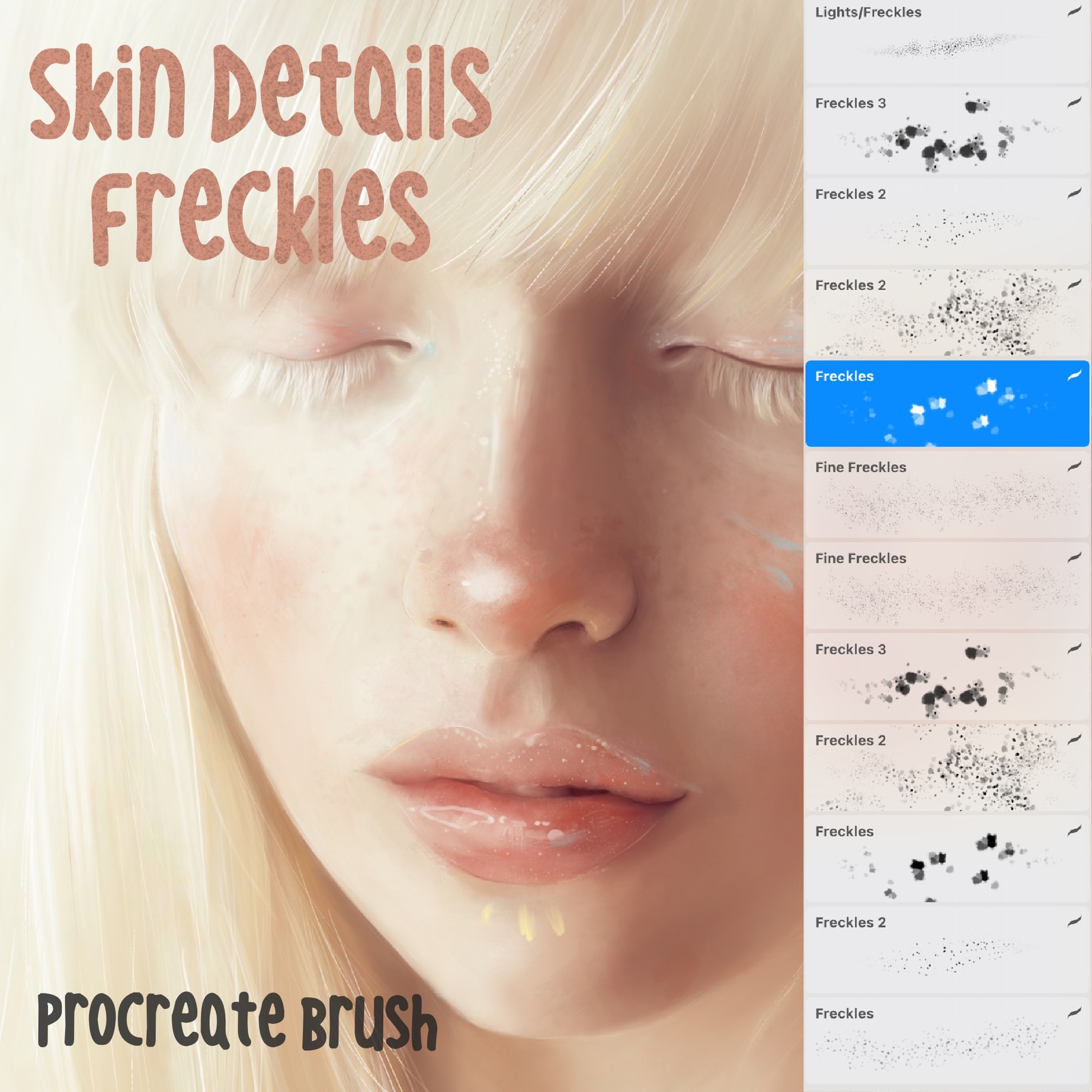 ArtStation - Skin Details | Brushes