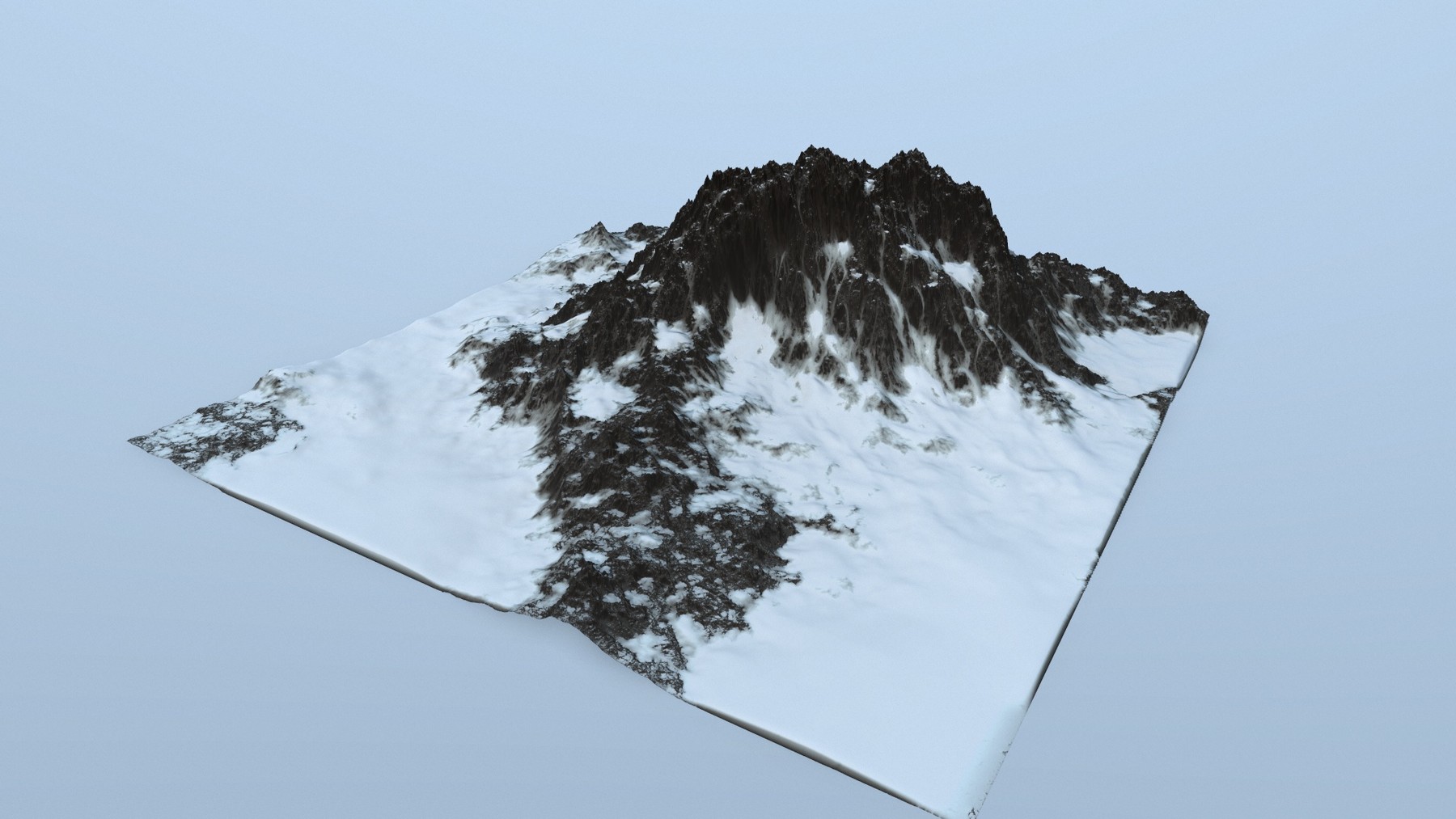 ArtStation - snow mountain | Game Assets