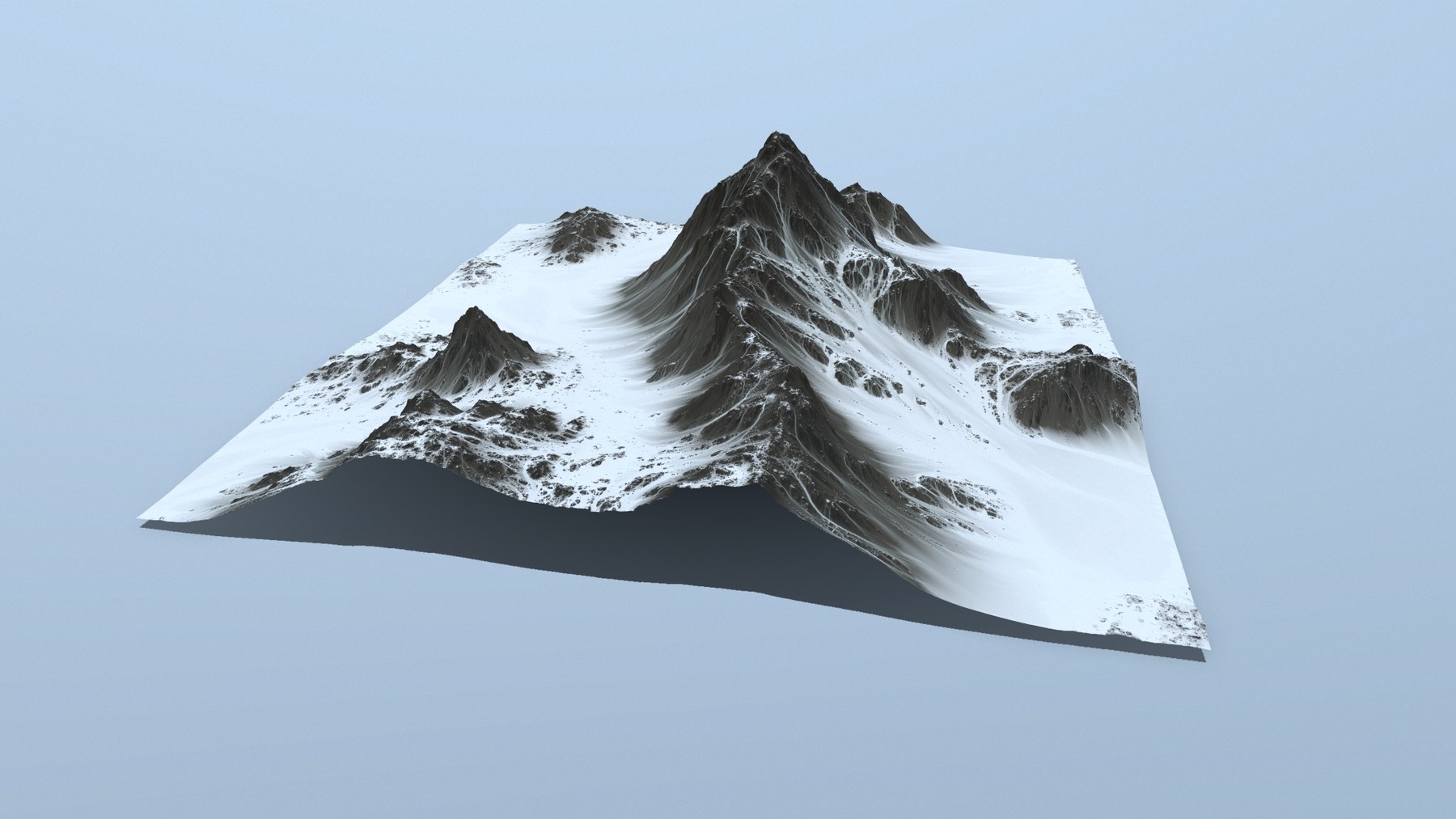 ArtStation - snow mountain | Game Assets