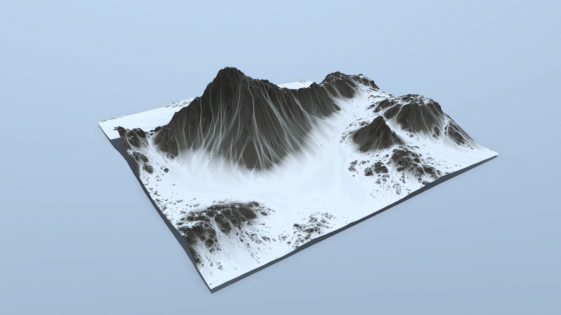 ArtStation - snow mountain | Game Assets