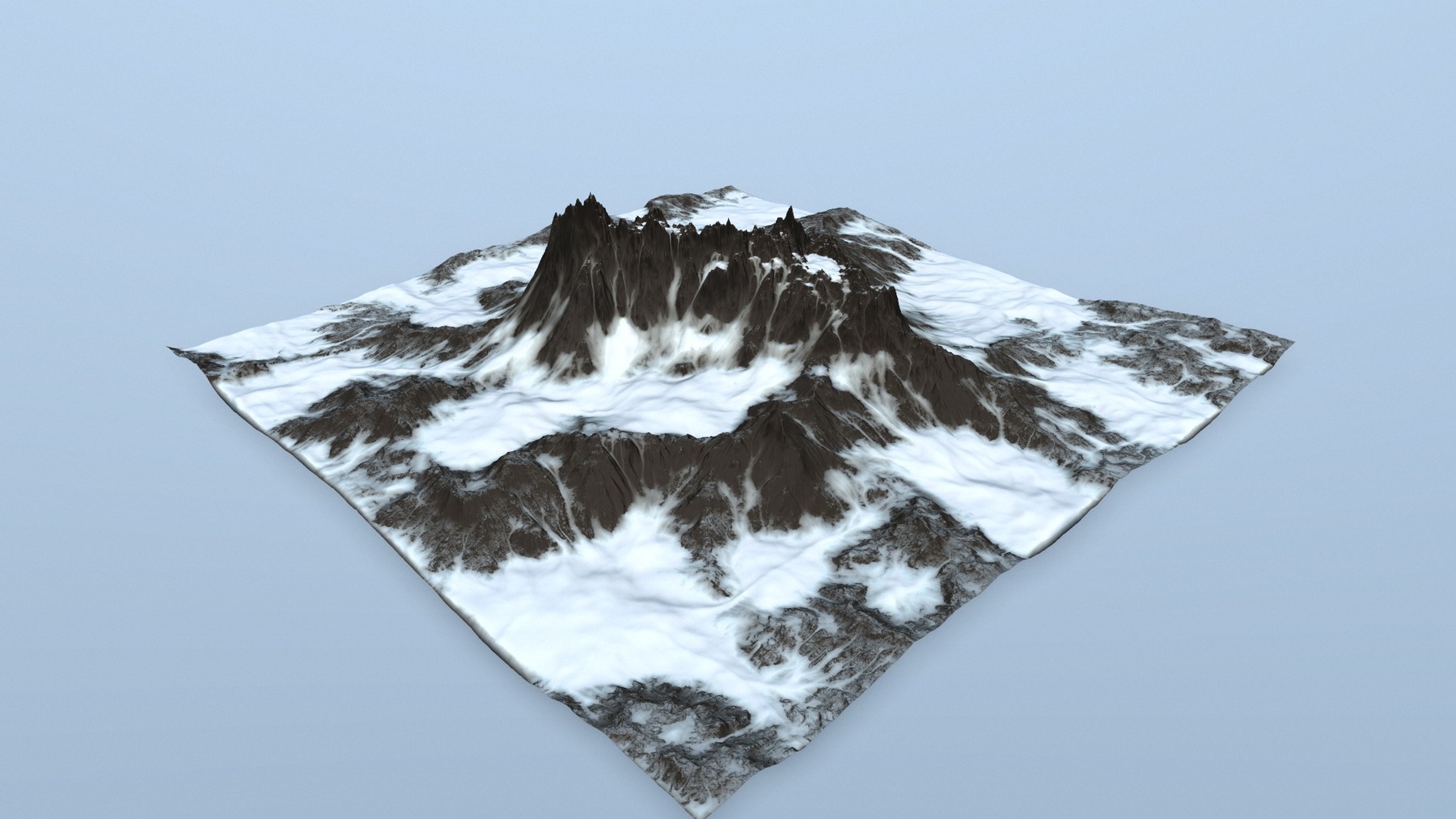 ArtStation - snow mountain | Game Assets