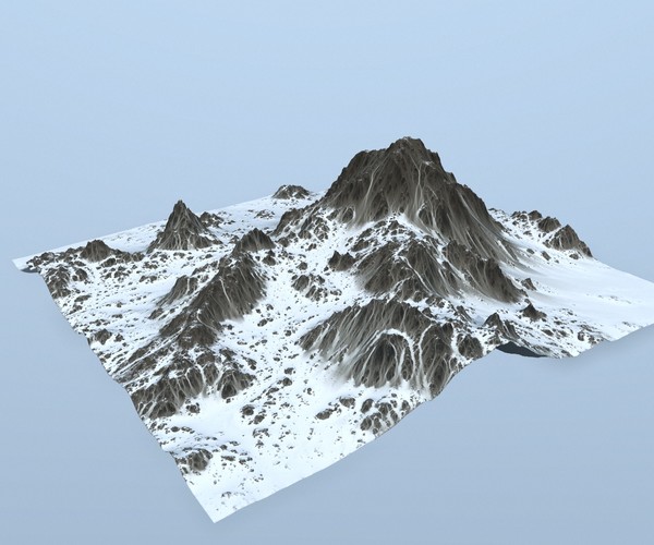 ArtStation - snow mountain | Game Assets