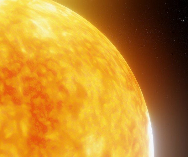 ArtStation - Photorealistic Sun 8k Textures 3D Model | Game Assets