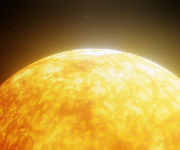 ArtStation - Photorealistic Sun 8k Textures 3D Model | Game Assets