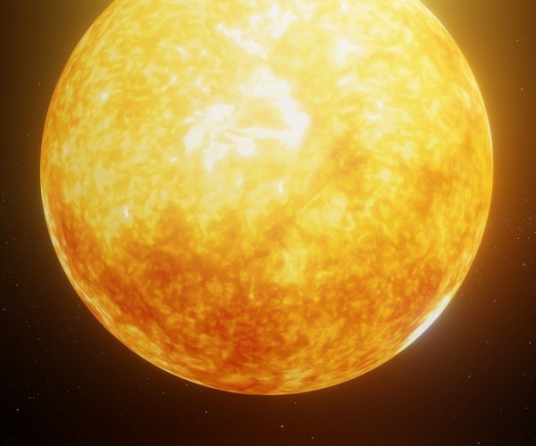 ArtStation - Photorealistic Sun 8k Textures 3D Model | Game Assets