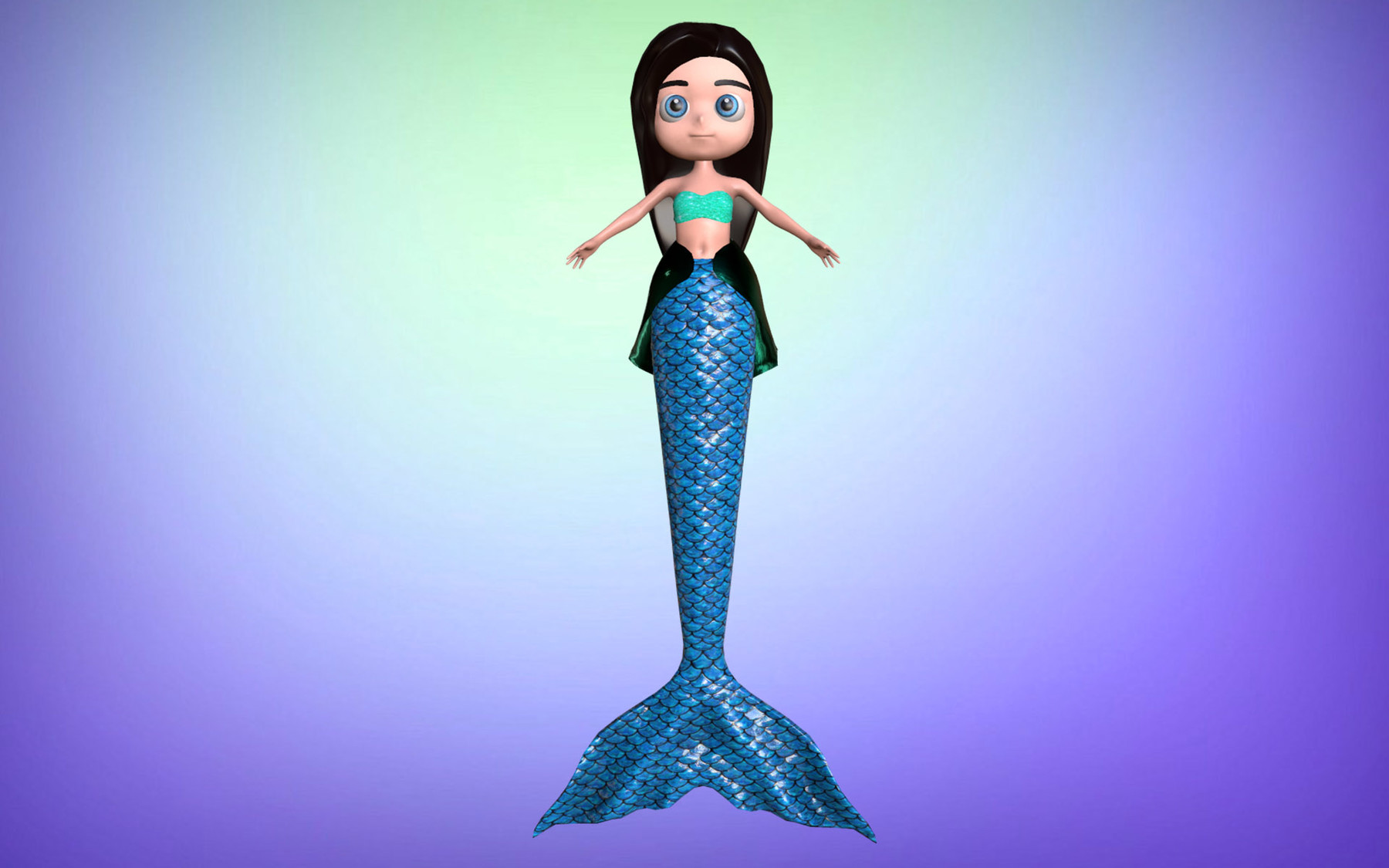 ArtStation - Sweet mermaid Pack | Game Assets