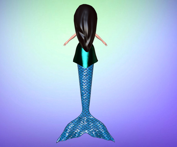 ArtStation - Sweet mermaid Pack | Game Assets