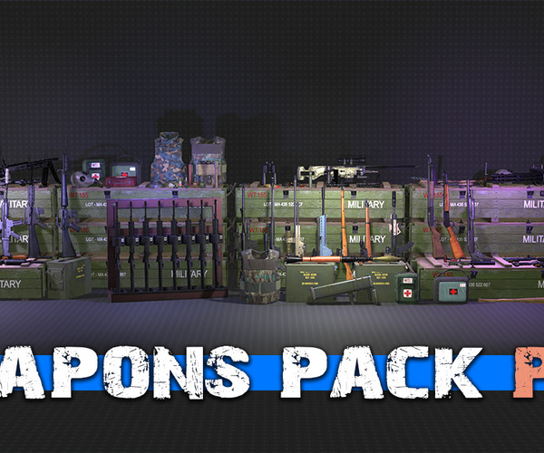 ArtStation - Weapons Pack Pro | Game Assets