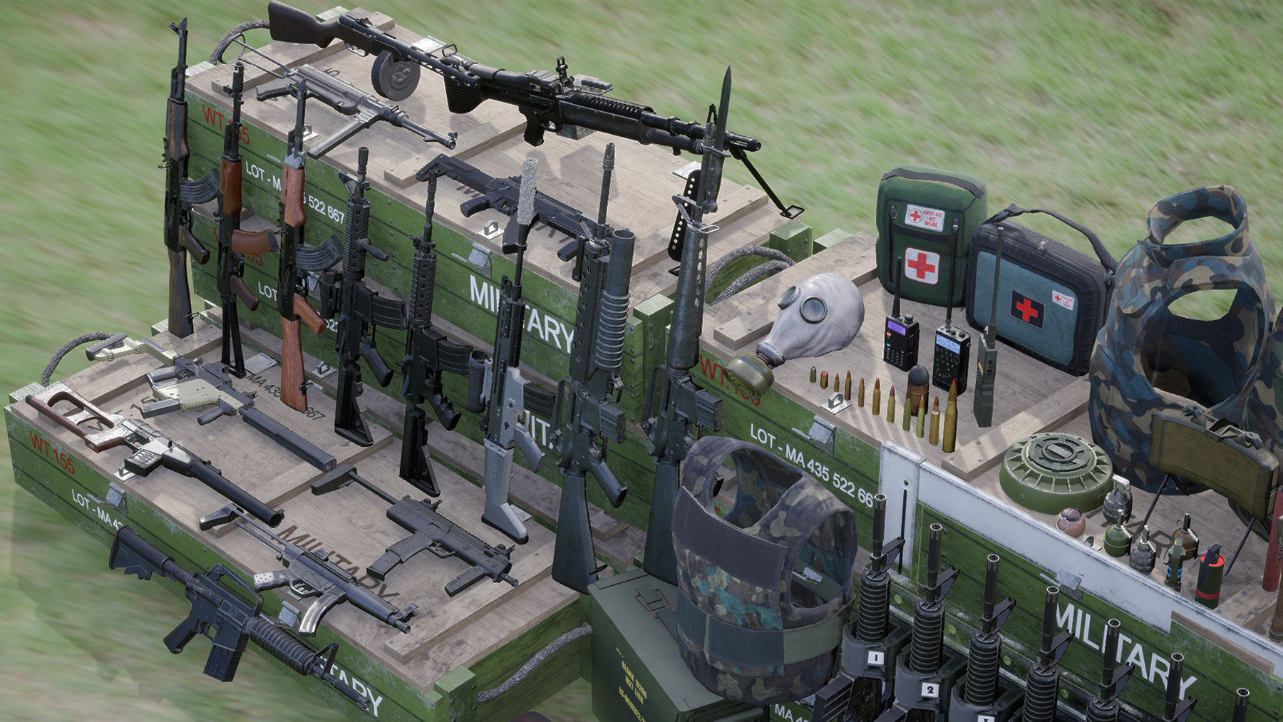 ArtStation - Weapons Pack Pro | Game Assets