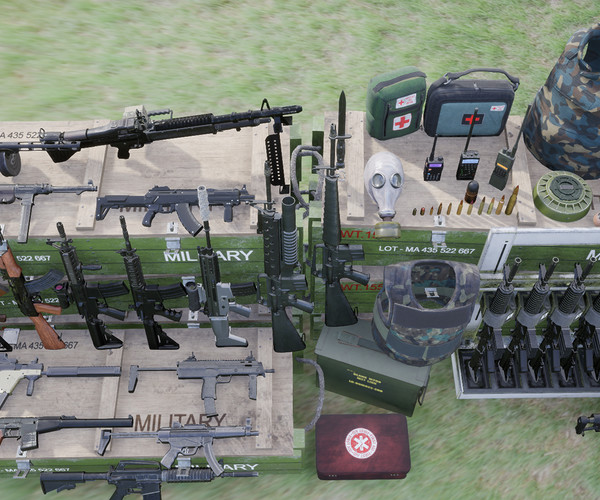 ArtStation - Weapons Pack Pro | Game Assets