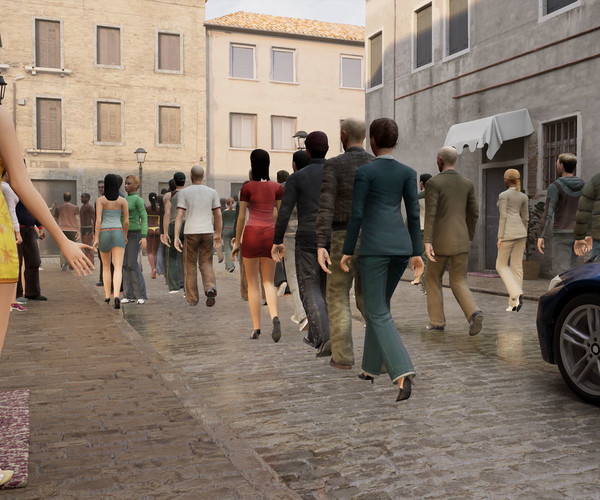 ArtStation - Population System Full Pack | Game Assets