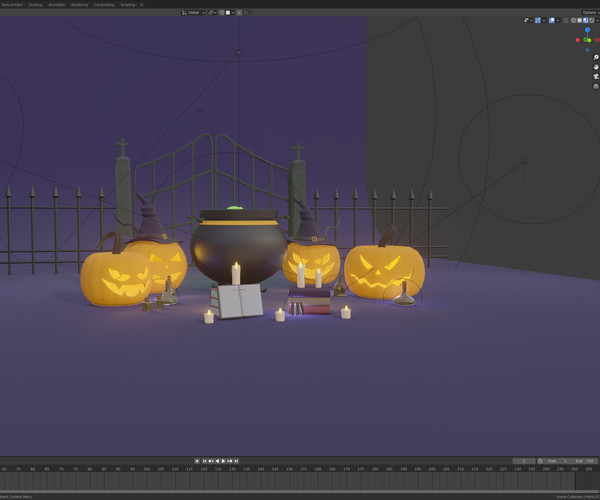 ArtStation - Halloween illustration | Resources