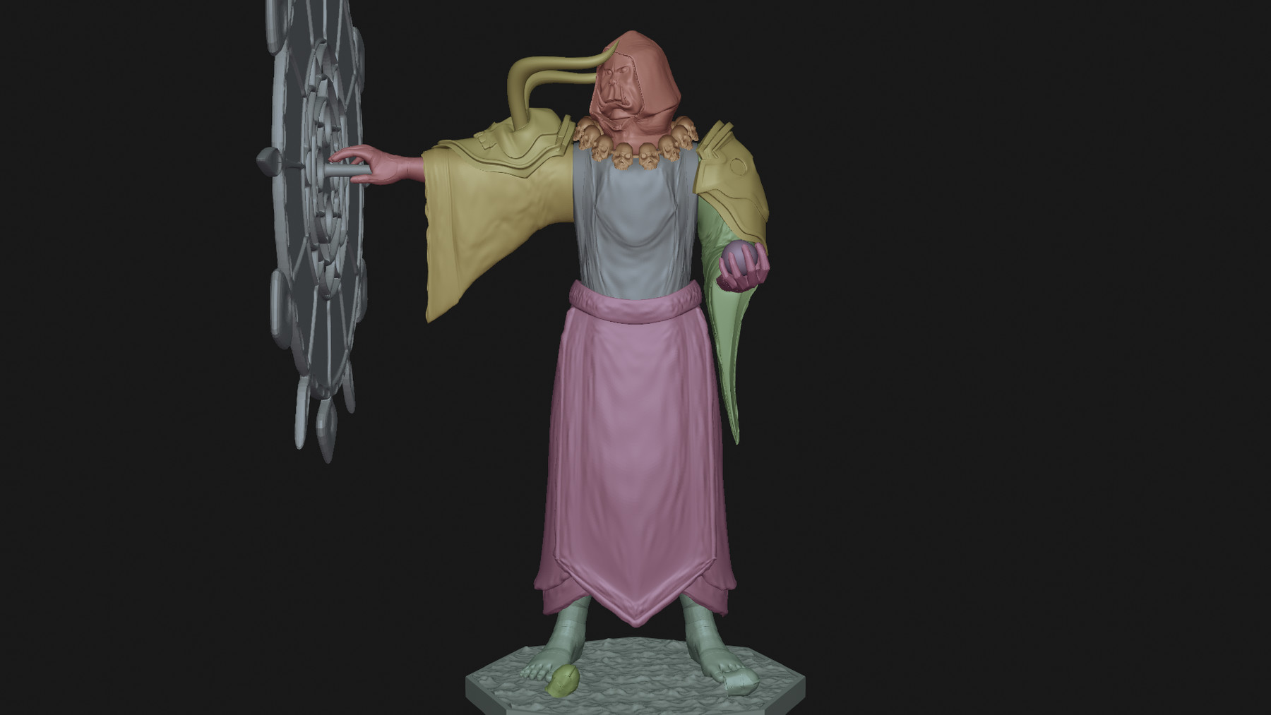 ArtStation - Fan Concept 3d sculpting/print: Tusk-shadow (Solo Leveling ...