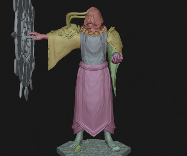 ArtStation - Fan Concept 3d sculpting/print: Tusk-shadow (Solo Leveling ...