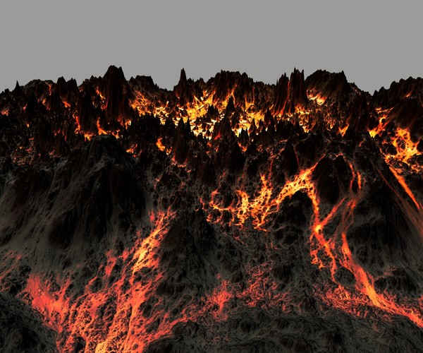 ArtStation - volcano | Game Assets