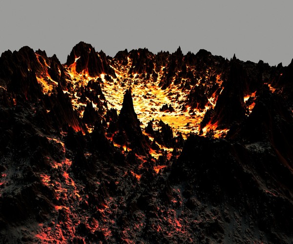 ArtStation - volcano | Game Assets