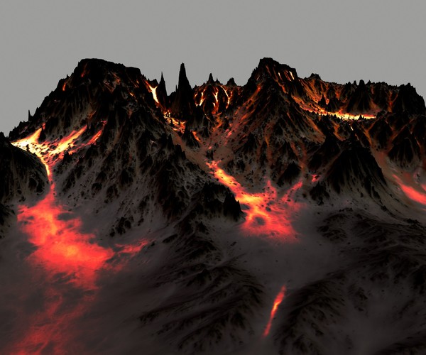 ArtStation - volcano | Game Assets