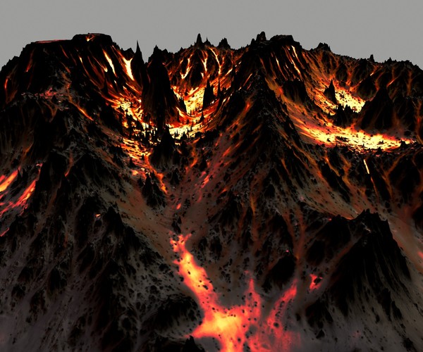 ArtStation - volcano | Game Assets